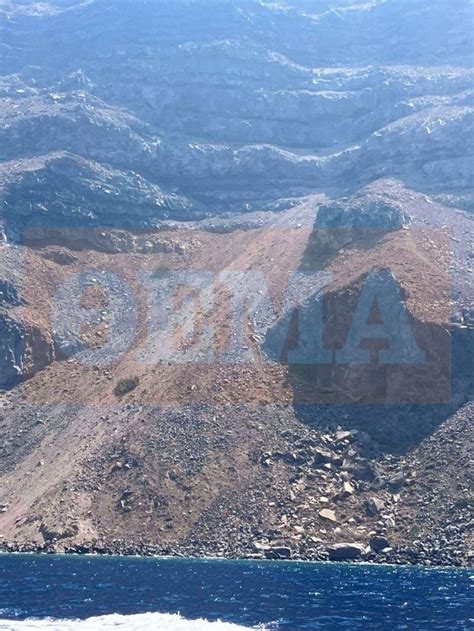 Major Landslide In Imerovigli Santorini What Experts Say Watch Video Protothema English