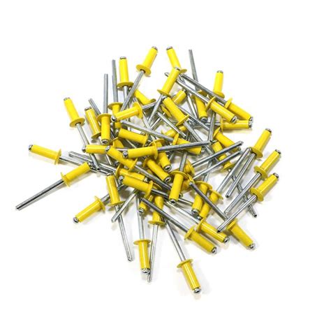 Assault Racing Products Small Head Rivets Yellow