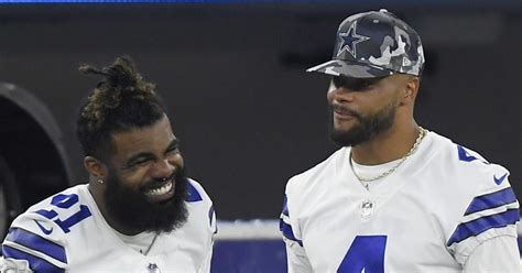 Dak Prescott Excited For Ezekiel Elliotts Next Step In Nfl Career