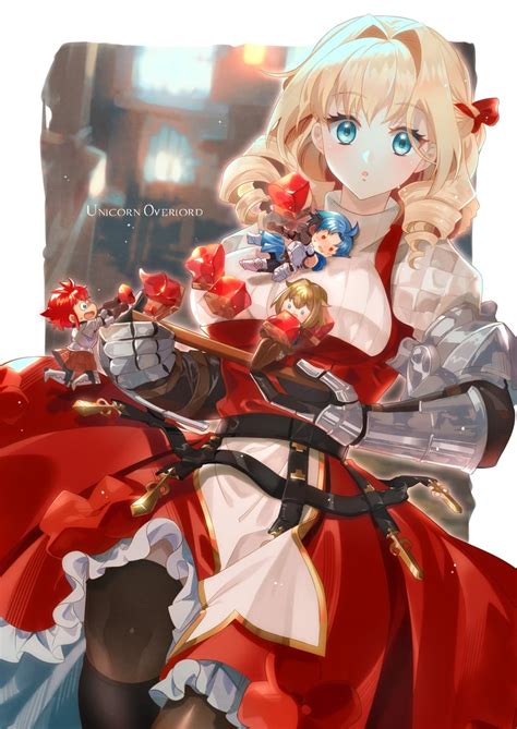 Scarlett Alain Chloe And Lex Unicorn Overlord Drawn By Nadir Danbooru