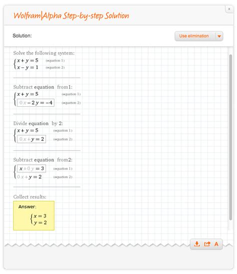 mathematica solve symbolic system of linear equations calculator