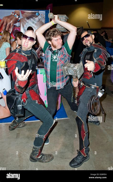 Ivan Van Norman Auf Der Long Beach Comic Expo 2015 Im Long Beach Convention Center Long Beach