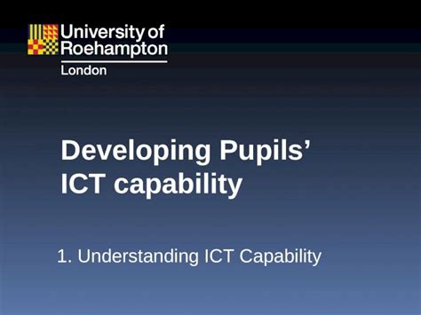 Ppt Developing Pupils Ict Capability Lecture 1 Dokumen Tips