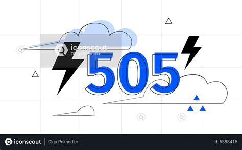 505 Error Illustration Free Download Design And Development