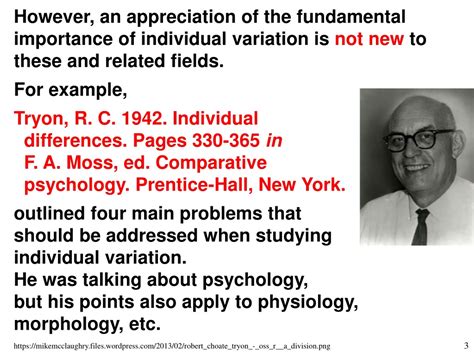 Ppt Importance Of Individual Variation In Biology And Medicine Powerpoint Presentation Id