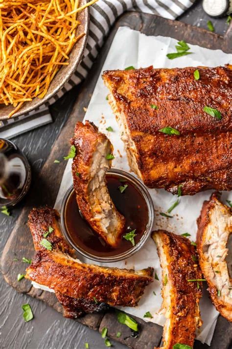 Oven Baked Ribs Are Just Sooo Tasty I Like Cooking Ribs In The Oven Because Its Super Easy And