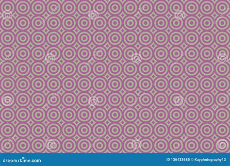 Seamless Circles Pattern Background Stock Illustration Illustration Of Decorative Background