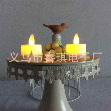 北欧电子摇摆小茶蜡 tealight 遥控蜡烛 塑料茶蜡灯 阿里巴巴