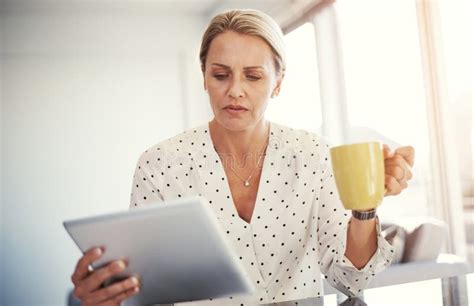 This Doesnt Look Right A Mature Businesswoman Working From Her Home