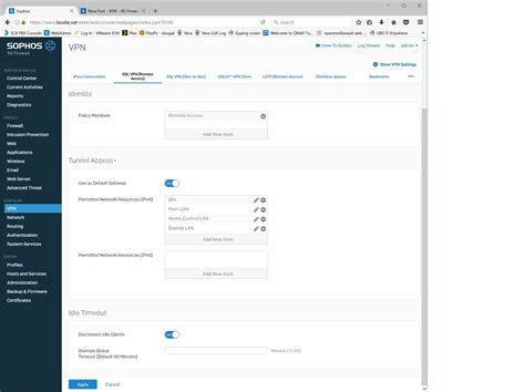 Xg16 Ssl Vpn Remote Access Wont Connect Discussions Sophos Firewall Sophos Community