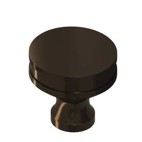 Knobs Collection 15 Diameter Round Smooth Sandwich Cabinet Knob In