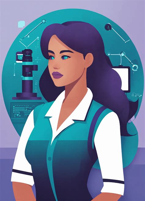 Lexica A Vector Icon That Represents A Tech Professional Woman Supporting Each Other In The
