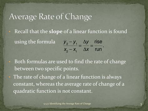 PPT Identifying The Average Rate Of Change PowerPoint Presentation Free Download ID