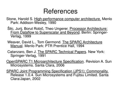 Ppt Sparc Architecture Powerpoint Presentation Free Download Id