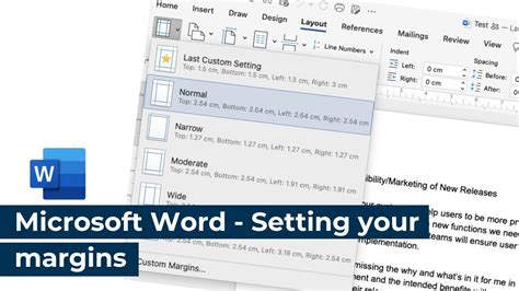 Microsoft Word Setting Your Margins YouTube