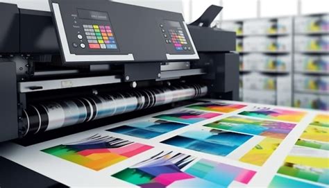 Premium Photo Printing Cyan Color Press Printer