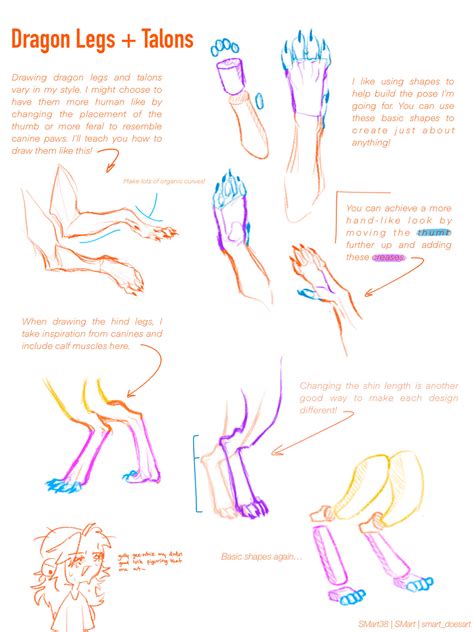 Drawing Dragon Legs At John Ricks Blog