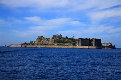 端島軍艦島 BlueWind商用利用可のフリー写真素材