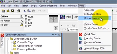 RSLogix Help Release Notes The Automation Blog