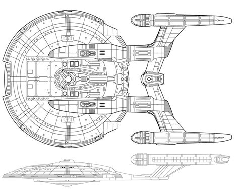 Star Trek Columbia Class Stats