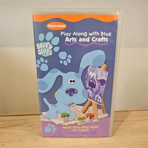 Blues Clues Arts And Crafts Vhs