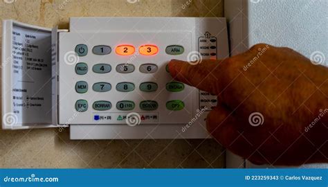 Connect Alarm Stock Image Image Of Program Home Numbers