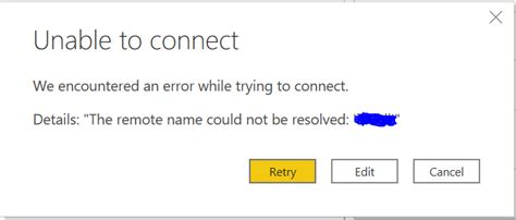 Connection To Azure Devops From Power Bi Desktop Stack Overflow