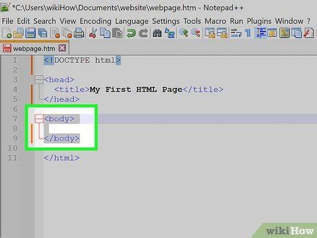 Cara Belajar HTML Dengan Gambar WikiHow