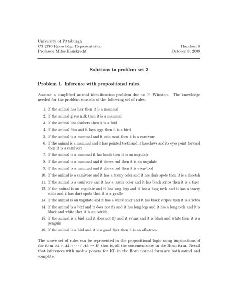 Ai First Order Logic Examples Pdf Logical Consequence Formalism