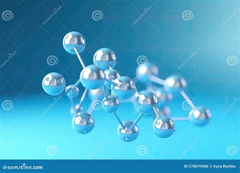 Formula Molecules Background Chemical Science Vector Line Contour 166358442