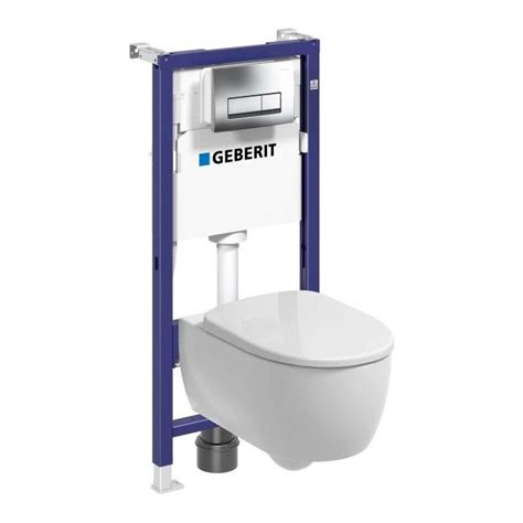 Zestaw Podtynkowy WC Geberit Unifix Modo Pure Oval Chrom Zestawy