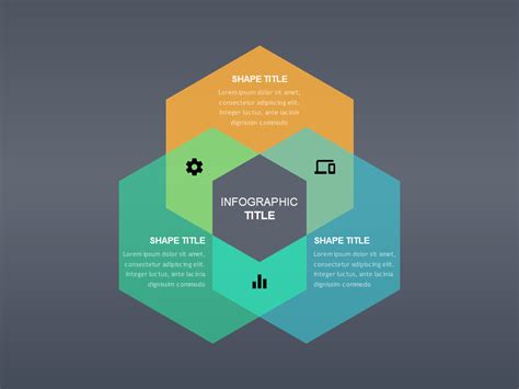 Hexagon Overlay Center Powerpoint Templates Powerpoint Free