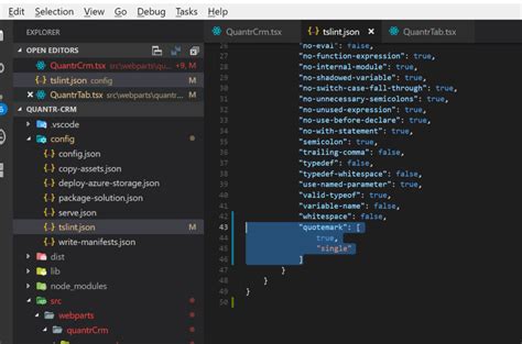Solved Vscode Tslint Should Be Quotemark