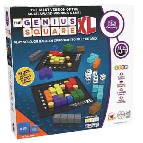 The Genius Square Xl Mind Games