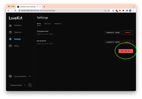 Mini Tutorial Setting Up A LiveKit Cloud Project