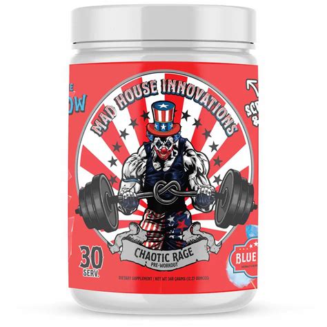 Chaotic Rage Pre Workout Madhouse Supplements Nutrition Cartel