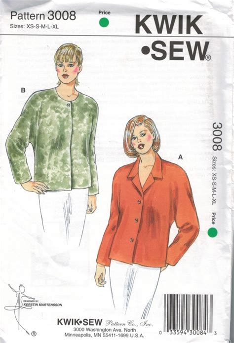 Kwik Sew Patterns Misses Women Plus Sewing Pattern Heaven