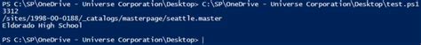 Powershell Root Element Is Missing When Executing Clientcontext