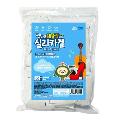쨍하고해뜰집 실리카겔 액티브다용도 습기제거제 부직포 100g X 10p 티몬