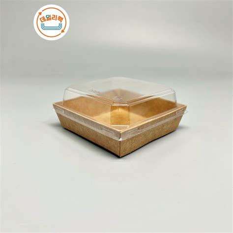 400세트 종이용기 Drp 18 크라프트용기 샌드위치용기 일회용용기 데일리팩 식품포장용기 전국최다보유 반찬가게 반찬용기 고민 한번에 해결 D12pack D12company