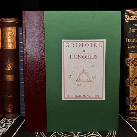 Grimoire Of Honorius Irwin Manuscript Jewish Mysticism Thelema