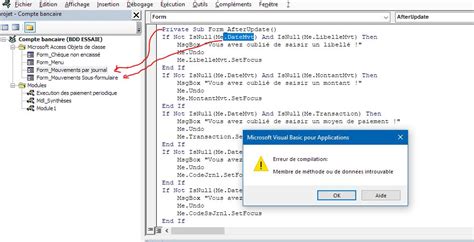 Ac 2007 Demande Daide Pour La Création Dun Code Vba Entre 2 Tables