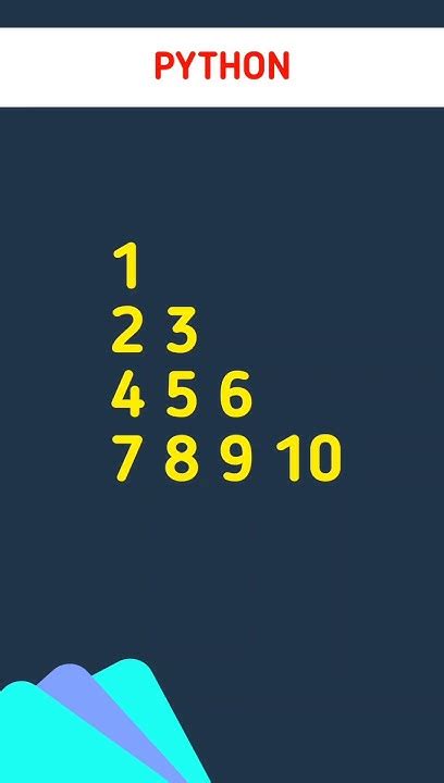 Pattern In Python Shorts Viral Trending Python Codinghacks