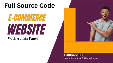 E Commerce Website Full Source Code With Admin Panel Website