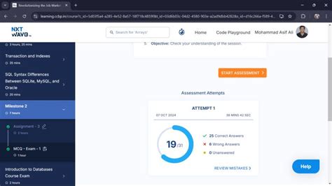 Sayyad Mohammad Asif Ali On Linkedin 100daysofcodechallenge Day56 Dbms Mcqexam Intensive3