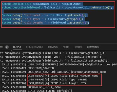 Schema Class In Salesforce Apex