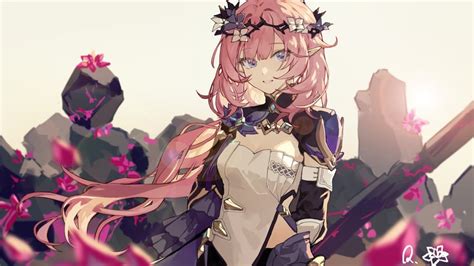 Elysia Honkai And More Drawn By Qqqne Danbooru