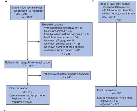 Table 1 From Optimizing Nodal And Staging Classification In Low Rectal Cancers With Lateral Node