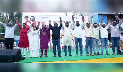Five Sfi Leaders Injured In Clash With Abvp Workers In Sangareddy