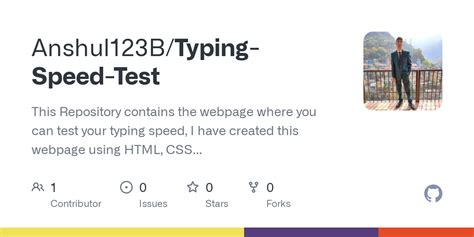 github anshul123b typing speed test this repository contains the